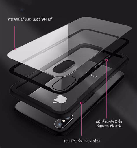 เคสกันกระแทกกระจกนิรภัย Iphone 13 Pro Max สินค้าเกรดพรีเมี่ยมรุ่นยอด