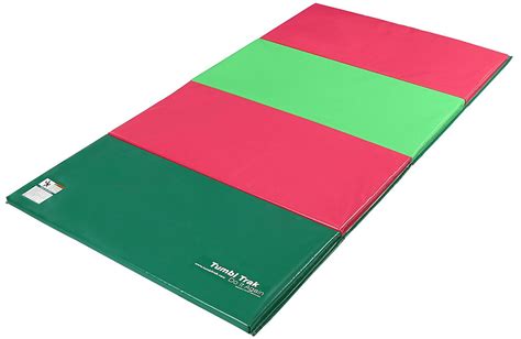 Tumbl Trak Gymnastics Folding Tumbling Panel Mat 4ft X 8ft X 2in