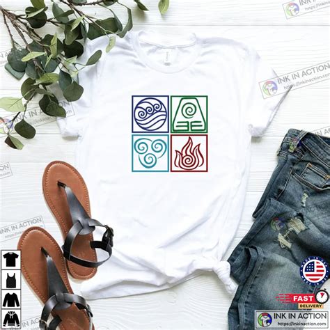 4 Elements Symbols Avatar