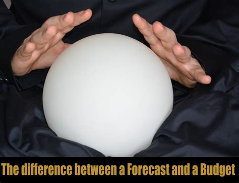 The Difference Between A Forecast And A Budget A Real Cfo