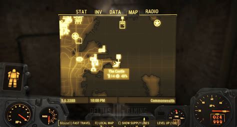 Fallout 4 Last Minute The Castle Map Location Deltias Gaming