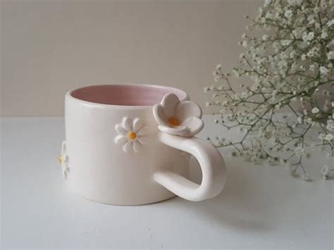 Large Coffee Mug Handmade Ceramic Mug Pottery Mug Etsy