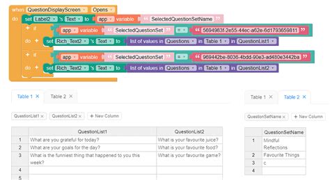 Help Please Is It Possible To Link Tables Questions About Thunkable Community