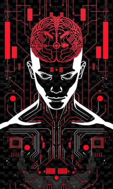 Neural Hacker uma interface cérebro computador em um retrato de