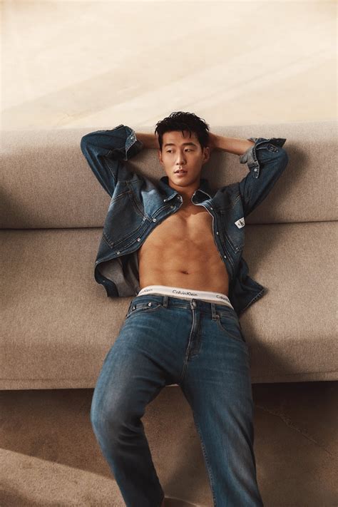 Netizens Bring Back Son Heung Mins Sexy Calvin Klein Underwear