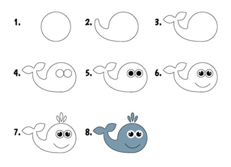Sevimli Balina Cizimi Balina Nasil Cizilir How To Draw A Whale Whale Drawing Kolay Otosection
