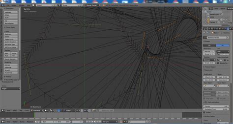 3d bezier spline problem modeling blender artists community