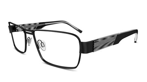 Specsavers Mens Glasses Enos Black Metal Frame 249 Specsavers