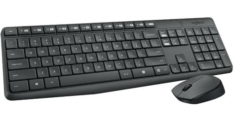 Logitech Usb Wireless Keyboard And Mouse Set Just 1499