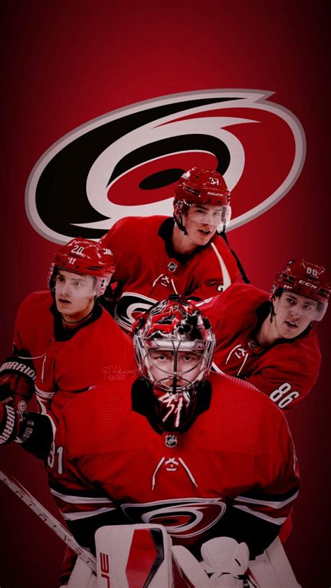 Download Carolina Hurricanes Star Players Wallpaper