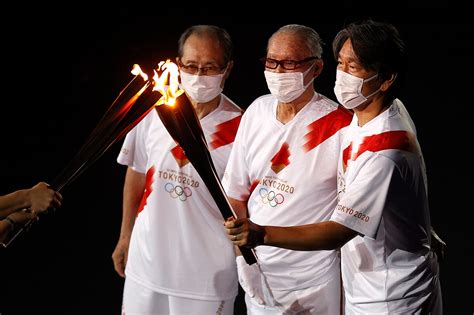 画像514 【五輪開会式】聖火リレー最終点火者は大坂なおみ 長嶋茂雄・王貞治・松井秀喜・吉田沙保里・野村忠宏ら豪華アスリートに反響