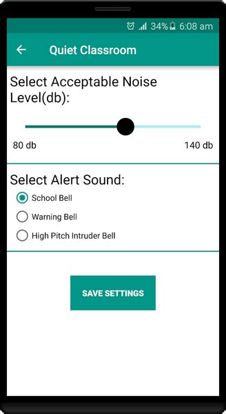 دانلود برنامه Quiet Classroom Noise Alarm اندروید بازار