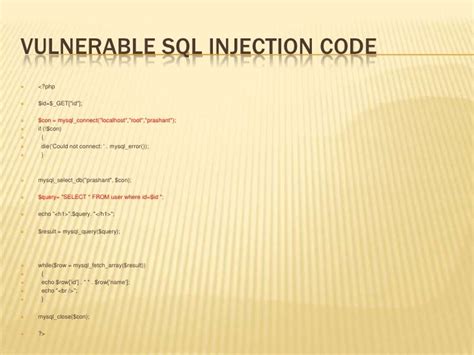 Sql Injection Part 2