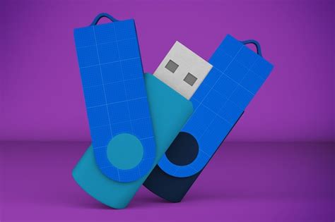 Premium Psd Flash Memory Mockup