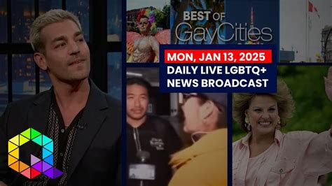 Monday January 13 2025 Daily Live Lgbtq News Broadcast Queer News