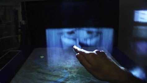 Turn A Regular Table Into A Floating Computer Screen Using Mist