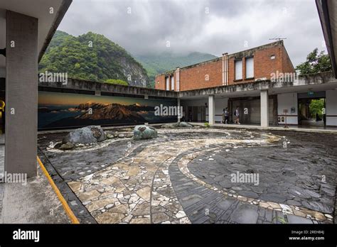 Taroko National Park Taiwan May 24 2023 Visitor Center Stands As