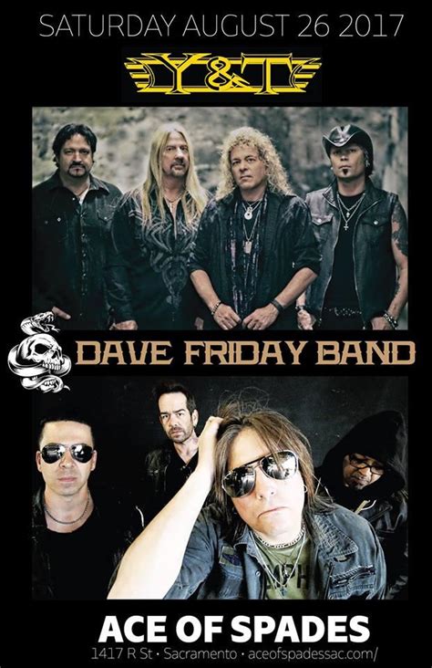 Dave Friday Band With Yandt Tickets In Sacramento Ca United States