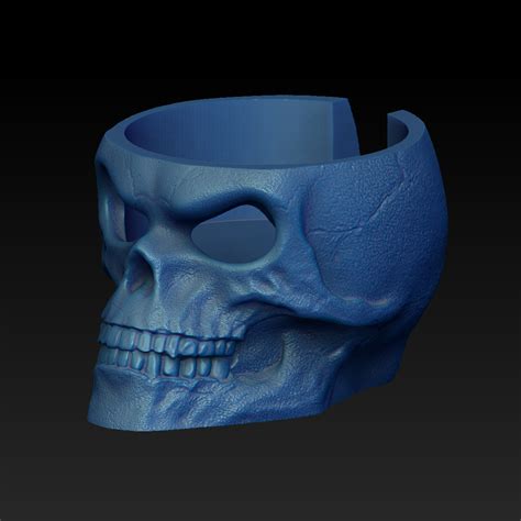 Skull Coaster Holder By Qu3d 3d Design Art Printables Store