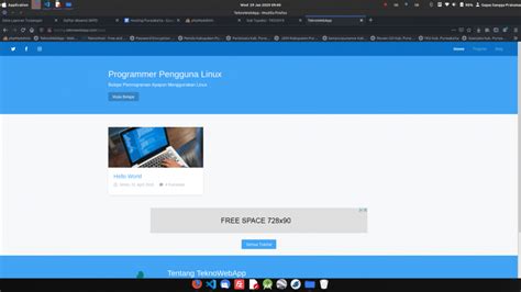 Source Code Website Portfolio Codeigniter Teknowebapp