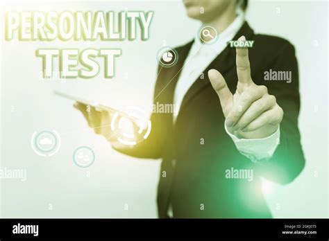 Conceptual Display Personality Test Business Showcase A Method Of