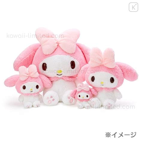 Japan Sanrio Fluffy Keychain Plush My Melody Kawaii Limited