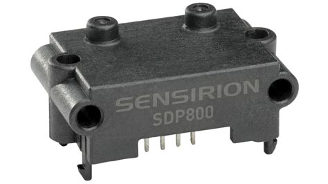 Sdp800 500pa D Sensirion Differential Pressure Sensor 500pa Operating Max Manifold Mount