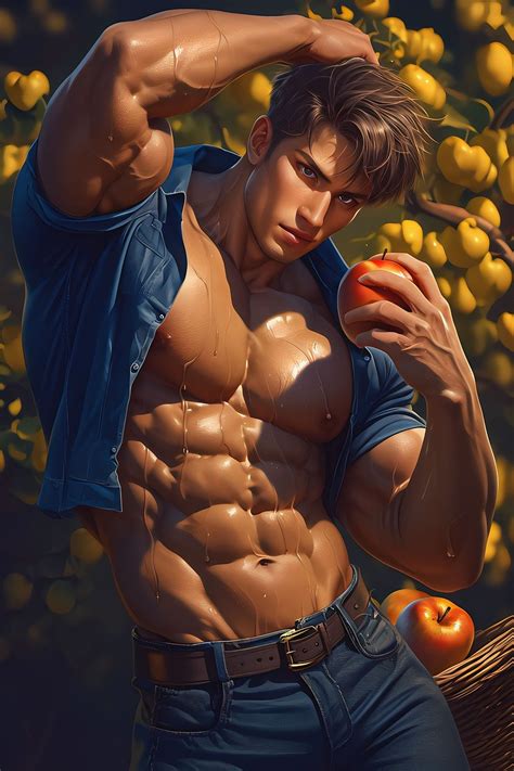 Download Ai Generated Man Muscular Royalty Free Stock Illustration