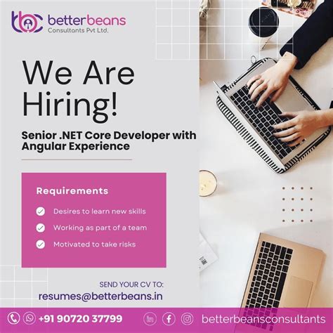 Betterbeans Consultants Pvt Ltd On Linkedin Jobopening Dotnetcore
