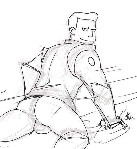 Rule 34 Futurama Male Only Tagme Zapp Brannigan 1142977