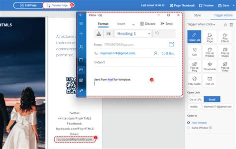Add Link Elements Fliphtml5
