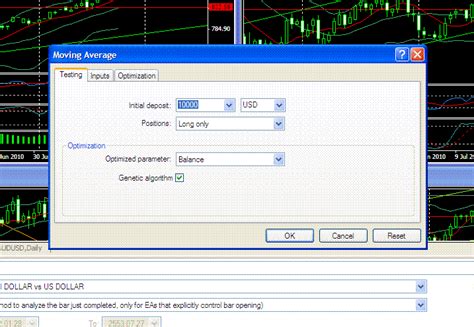 การใช้ Strategy Tester ในmt4 แบบบ้าน ๆ Metatrader4 Mt4 ชุมชนทองคำ