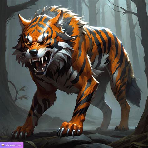 Wolf Tiger Hybrid By Sostitanic1912 On Deviantart