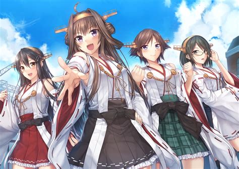 艦隊これくしょん 艦これ 【榛名比叡霧島金剛】 壁紙