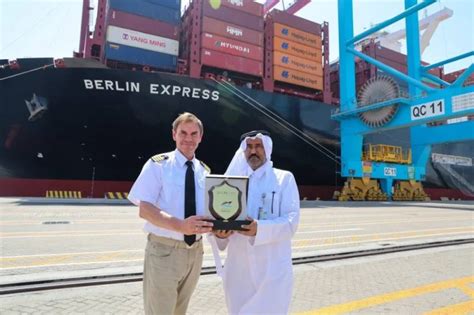Hamad Port Receives Largest Container Vessel Gulf Times