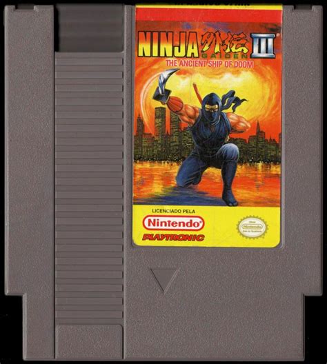 Ninja Gaiden Iii The Ancient Ship Of Doom 1991 Box Cover Art Mobygames