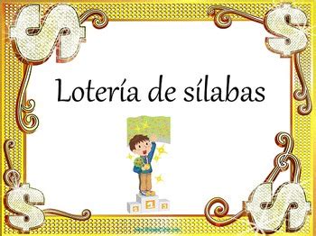 Spanish Syllable Bingo Lotería de sílabas by Bilingual Classroom