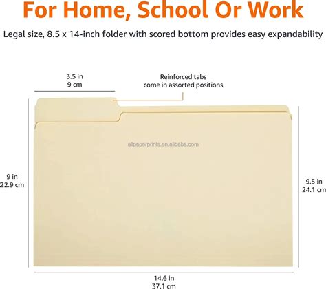 Two Tone Color File Folders Letter Size Assorted Colors Bright Green Yellow Red Blue 1 3 Cut