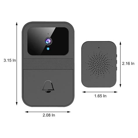 Wireless Doorbell Waterproof With Camera Wifi Video Doorbell Hd Smart