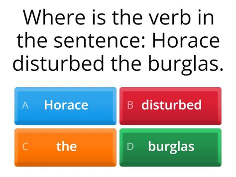 Clause Elements Quiz