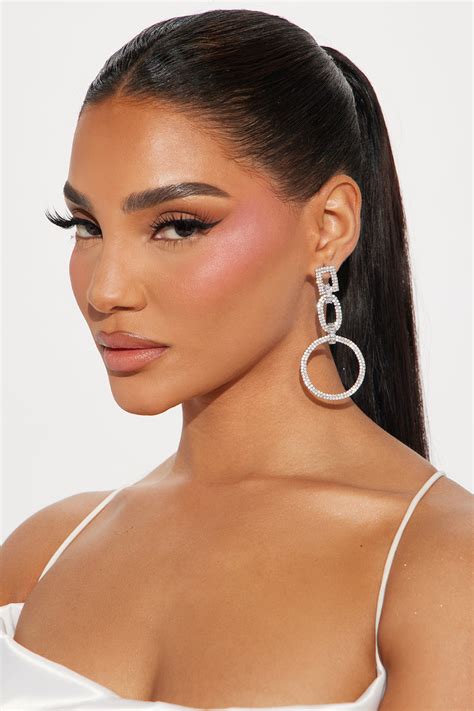 Showcase Night Earrings Silver Fashion Nova Jewelry Fashion Nova