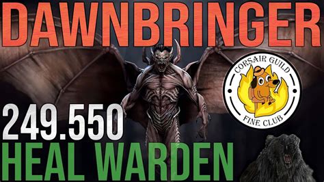 Dawnbringer Heal Warden 249 550 ESO Necrom YouTube