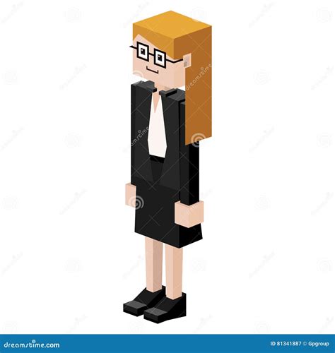 Lego Female Judge With Glasses Stock Illustration Illustration Of Divorce Authority 81341887
