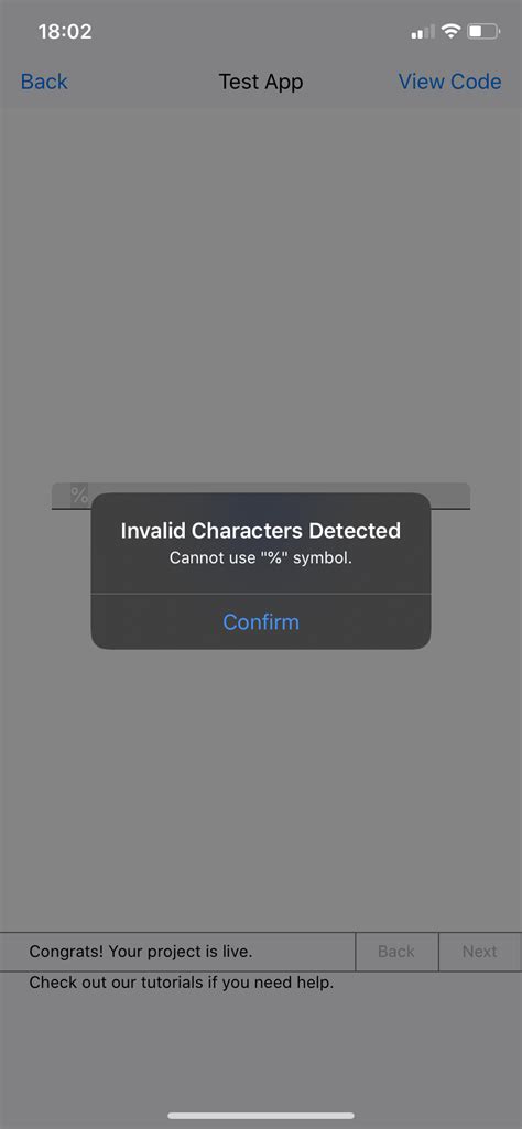 Solved Special Character Input Questions About Thunkable Community