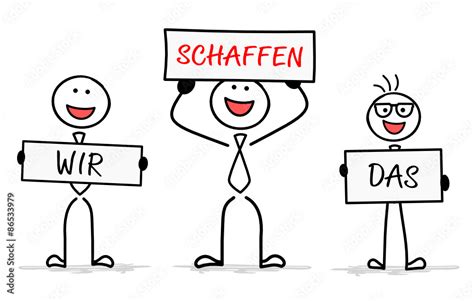 Wir Schaffen Das Stock Vector Adobe Stock