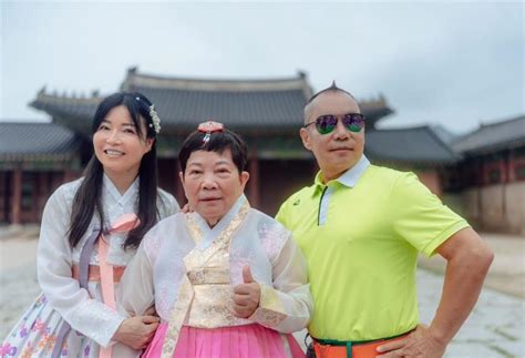「吊車大王」擁4妻14子女！全家爽遊南韓畫面曝