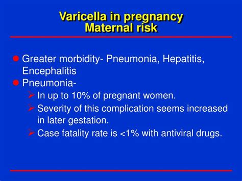 Ppt Chickenpox In Pregnancy Powerpoint Presentation Free Download