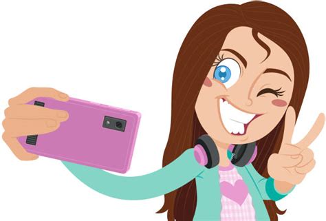 Best Young Man Selfie Illustrations Royalty Free Vector Graphics