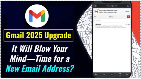 Gmail 2025 Upgrade It Will Blow Your Mind—time For A New Email Address Lko