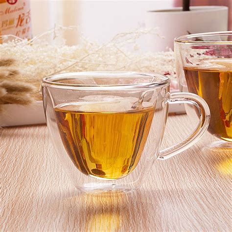 Heart Double Layer Glass Cup
